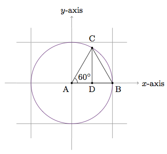F-TF Equilateral triangles and trigonometric functions ‹ OpenCurriculum