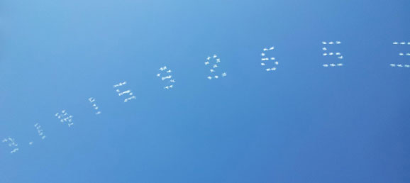 How Do Skytypers Write Messages? ‹ OpenCurriculum